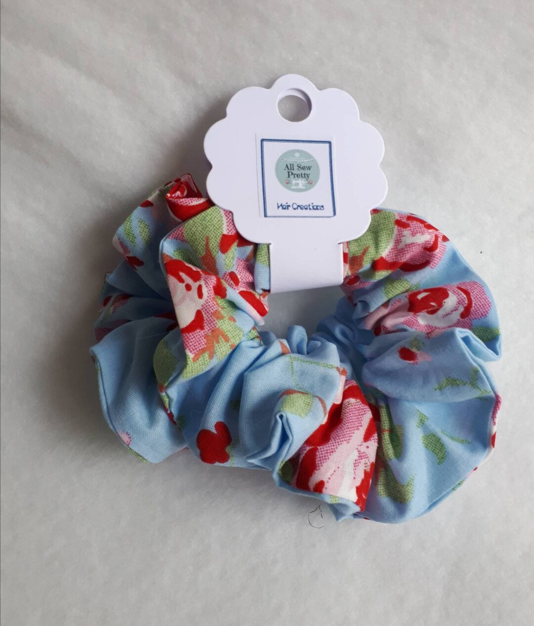 Pack of 2 Hair Scrunchies/hair Bands/hair Tie CATH KIDSTON White Rosali ...