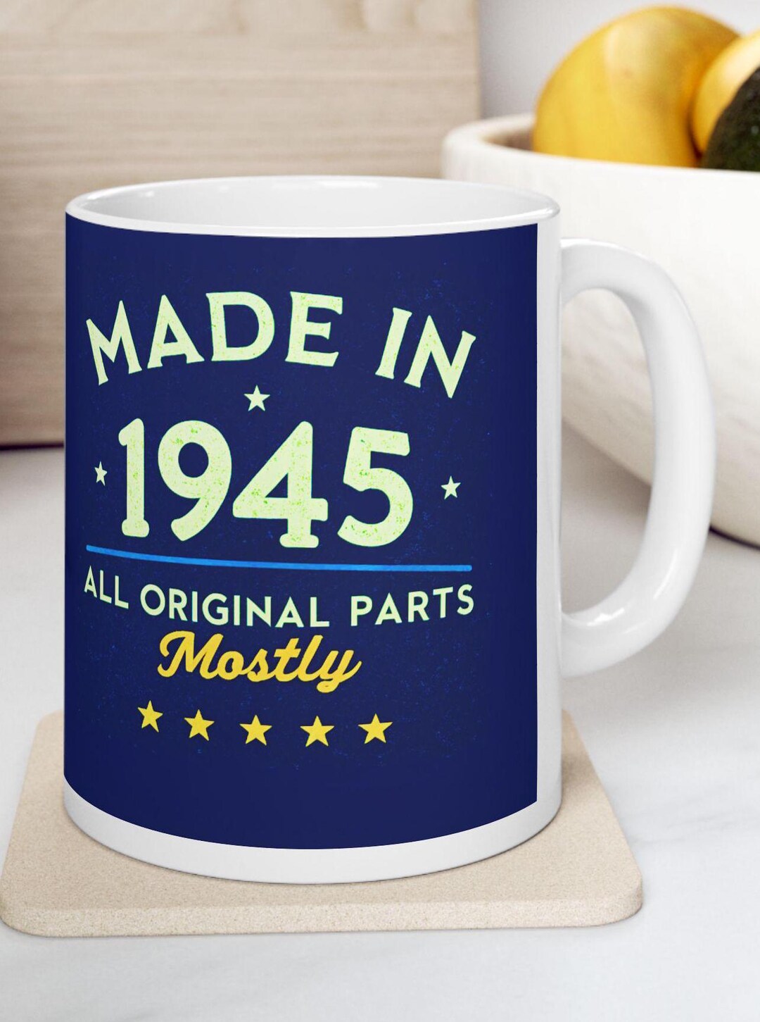 80th Birthday Mug, 80 Year Old 's Birthday Mug, Birthday Mug, Born in ...