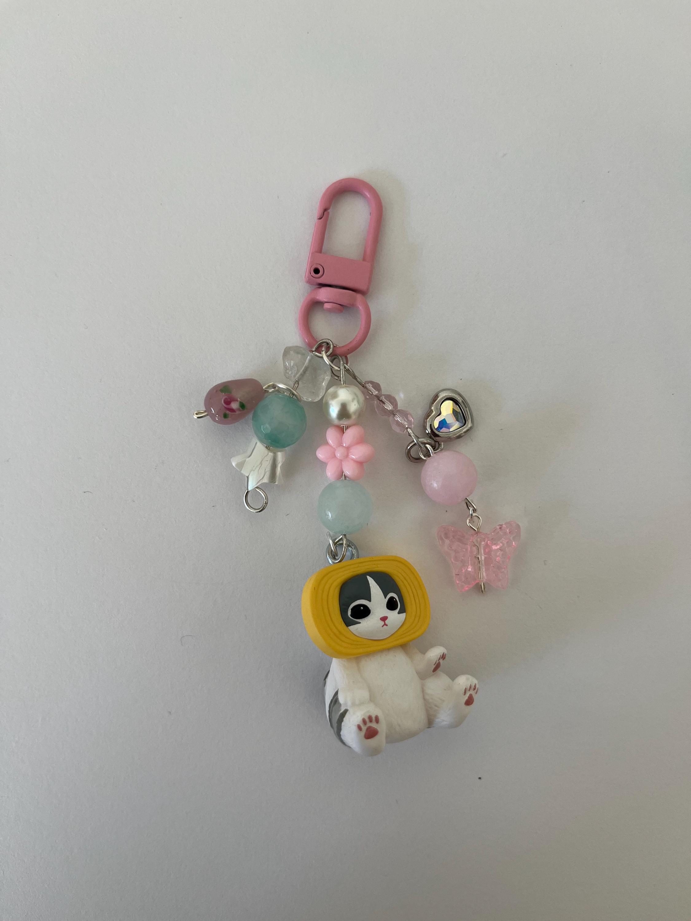 Aesthetic Mofusand Kitty Keychains - Etsy