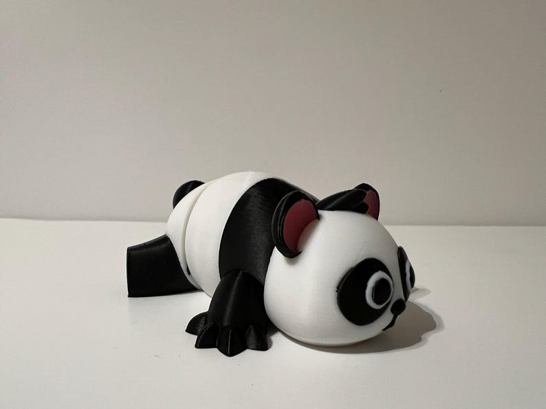 3D Printed Articulated Panda! Sensory Toy, Cute Critter! - Etsy
