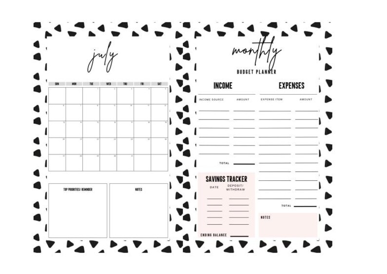 2025 Budget Book - A5 (MADE TO ORDER!) - Etsy
