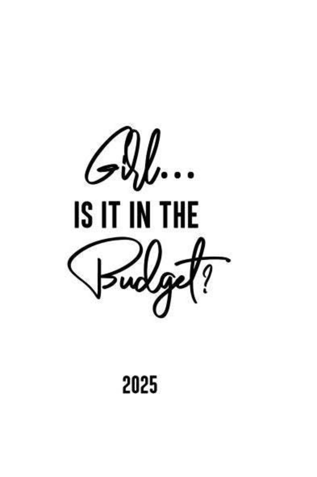 2025 Budget Book - A5 (MADE TO ORDER!) - Etsy