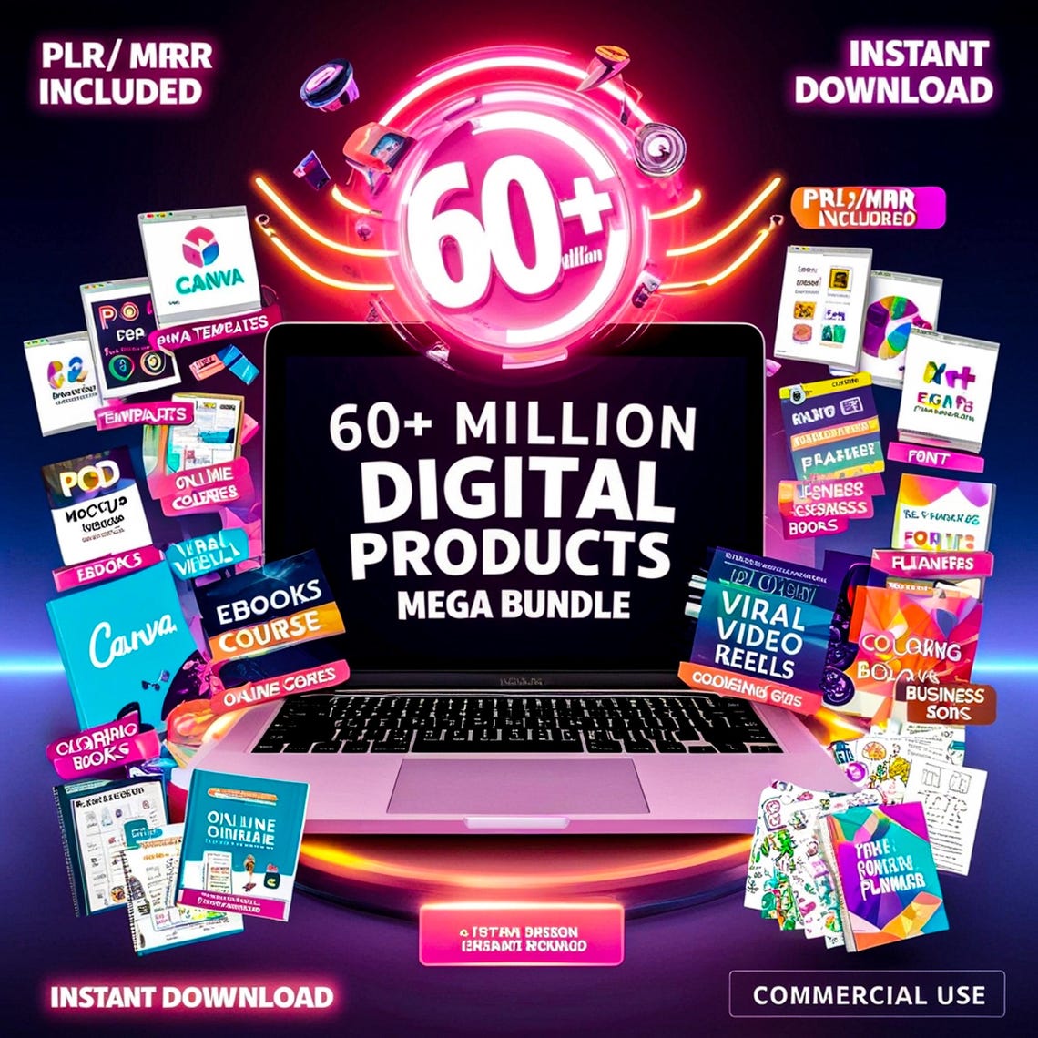 60+ Million Digital Product, Ultimate Bundle to Resell for Passive ...