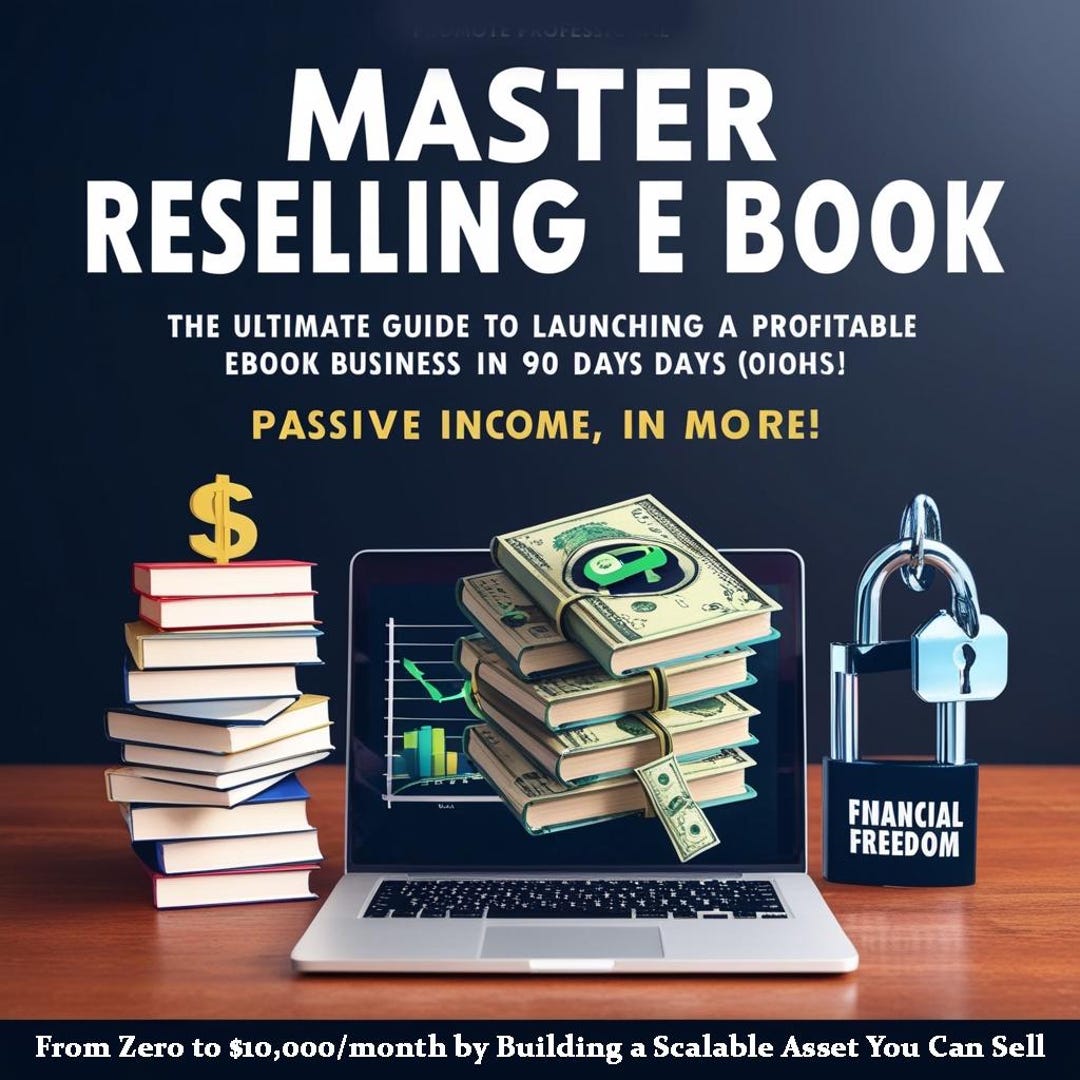Master Resell Ebook: New Stratégie Guide to Building a Passive Income ...