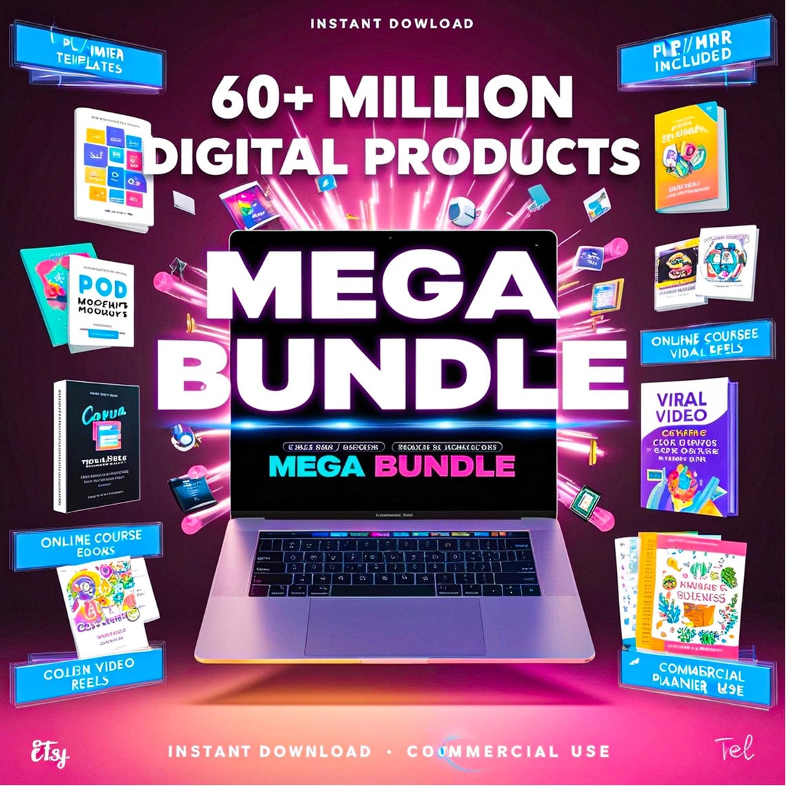 60+ Million Digital Product, Ultimate Bundle to Resell for Passive ...