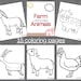 Animals Coloring Pages, Printable Booklet, Farm Animals, Animal ...