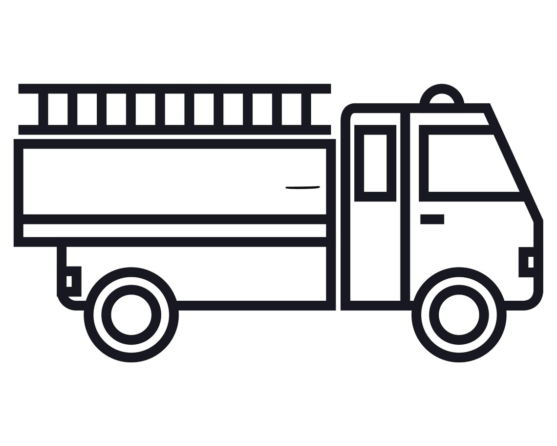 Vehicle Coloring Pages, Printable Booklet, Bold and Simple, Designed ...