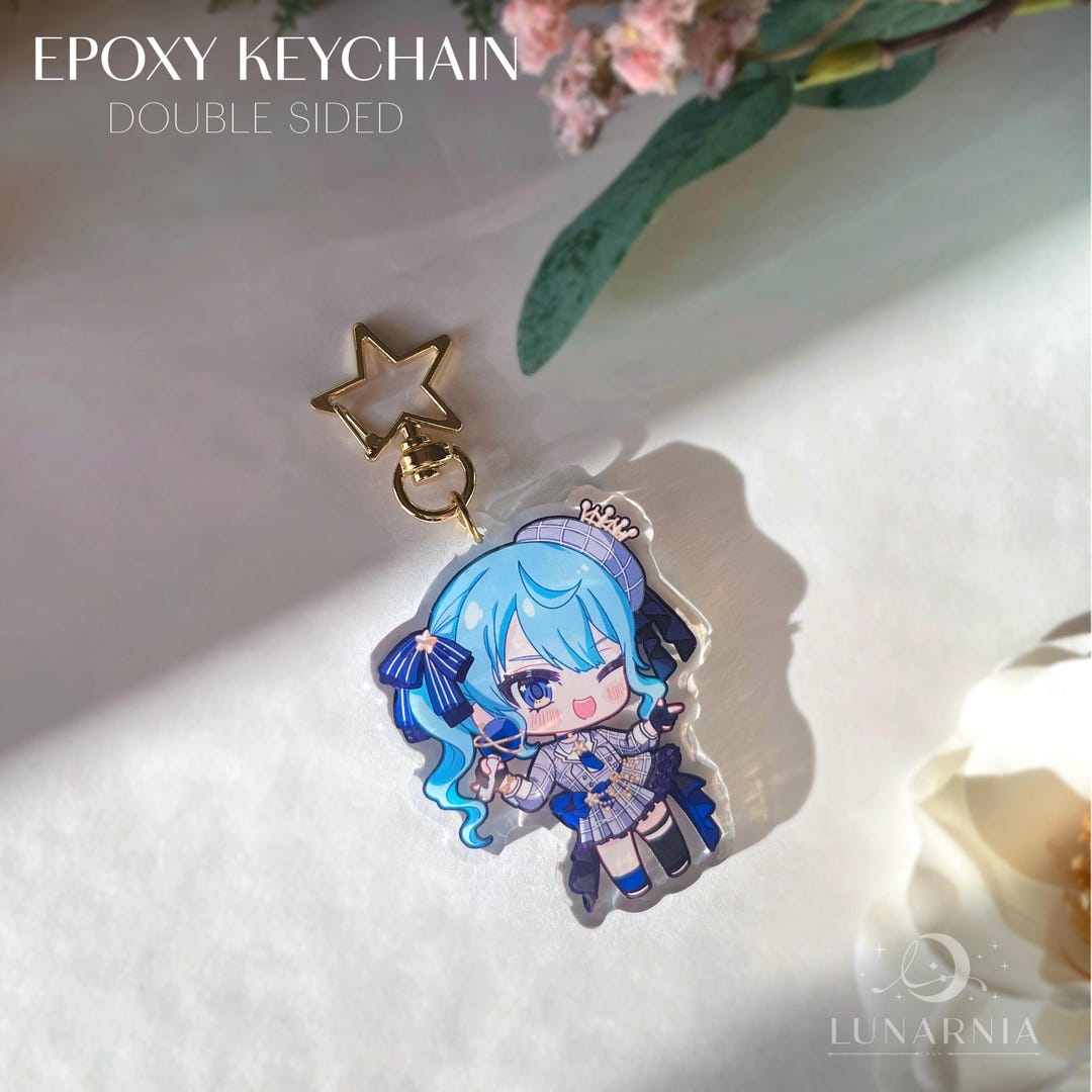 Hololive Acrylic Keychain | Hoshimachi Suisei - Etsy