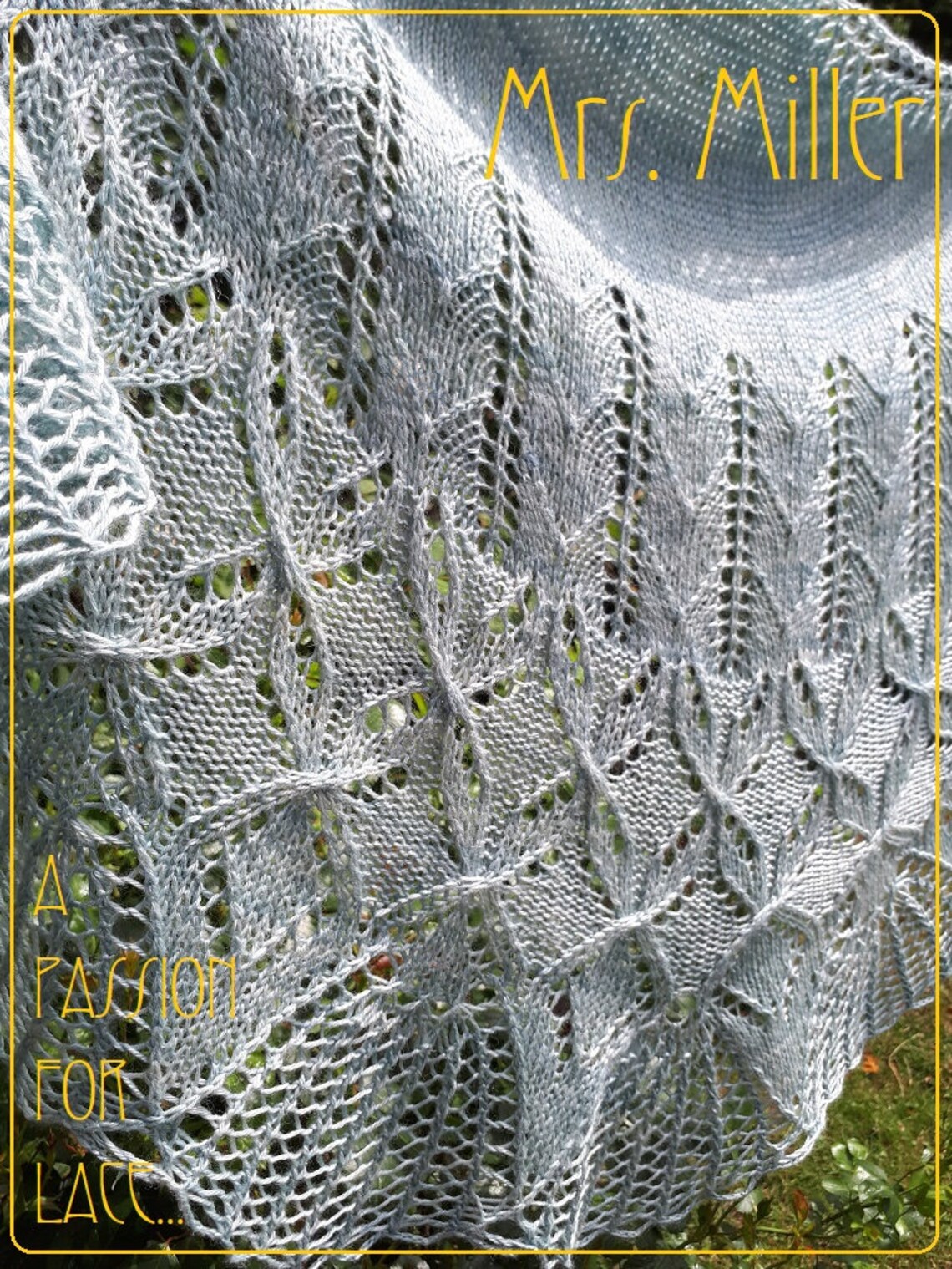 Mrs. Miller Knitting Pattern PDF - Etsy