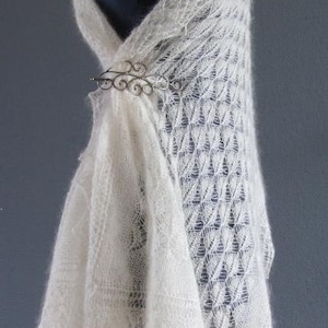 Kawaii Kidsilk Handknitted Lace Shawl Pattern PDF - Etsy Canada