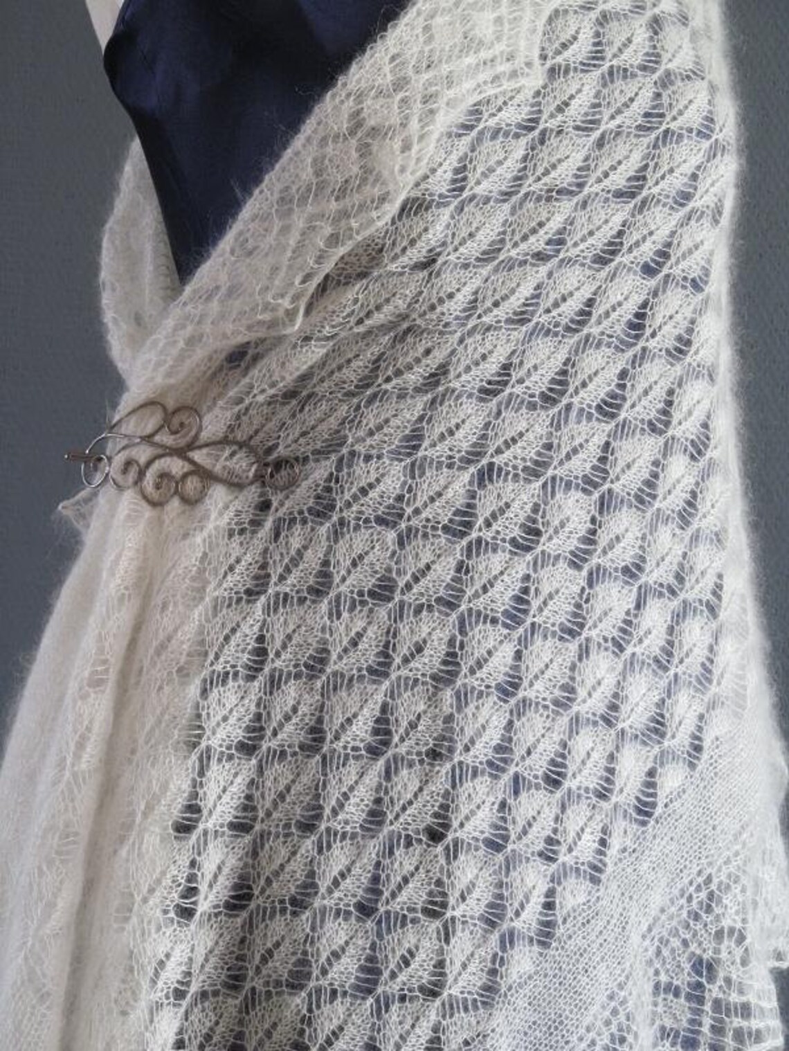 Kawaii Kidsilk Handknitted Lace Shawl Pattern PDF - Etsy Canada