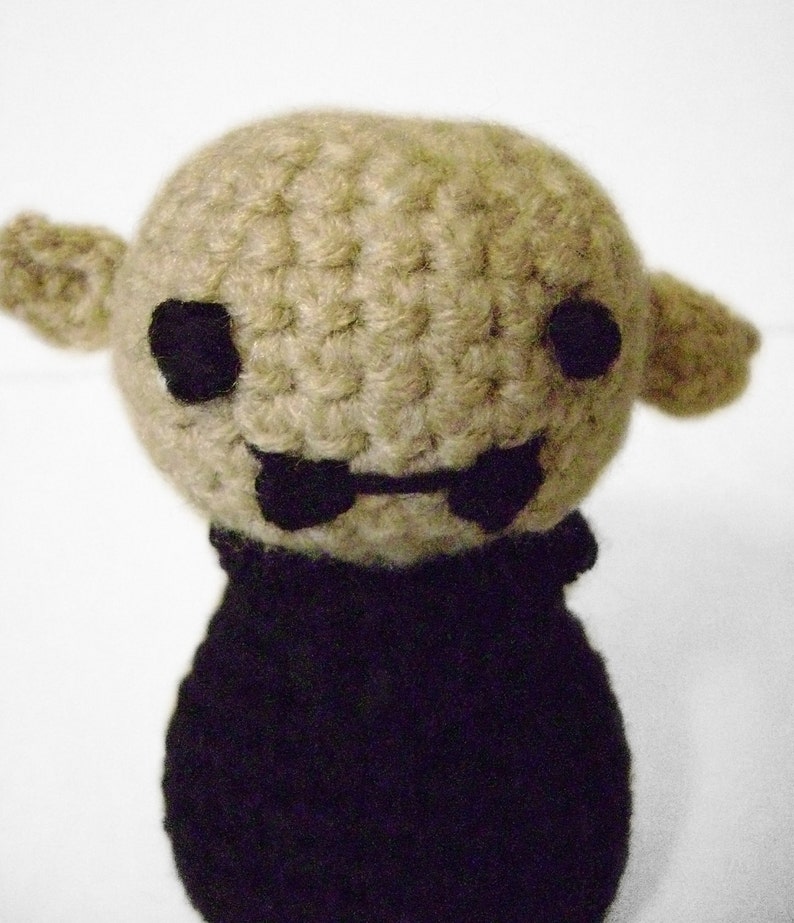 Cute Tiny Nosferatu Doll Goth Crocheted - Etsy