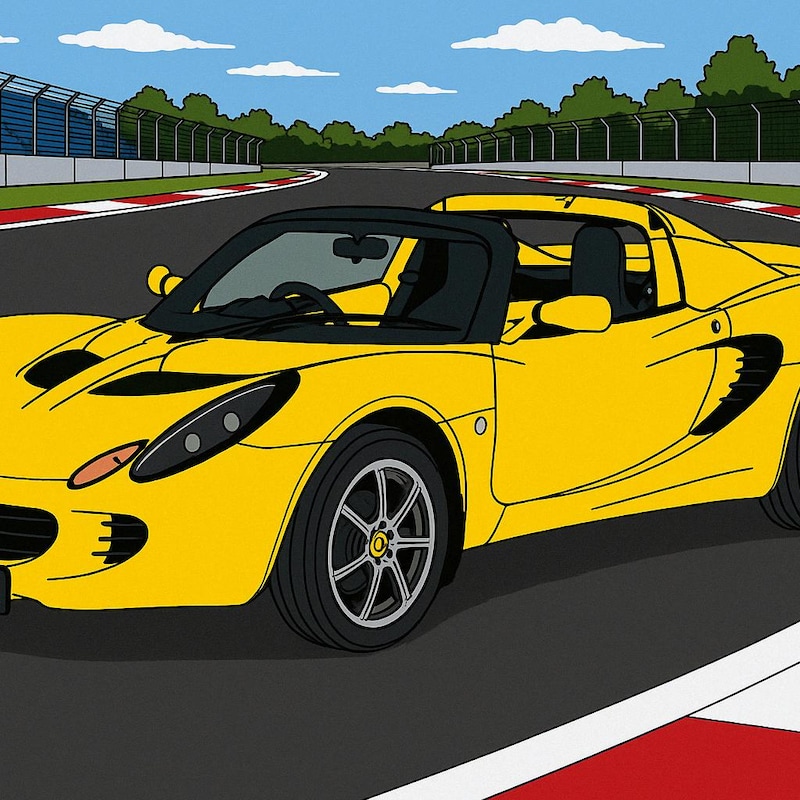 Lotus Elise Print - Etsy