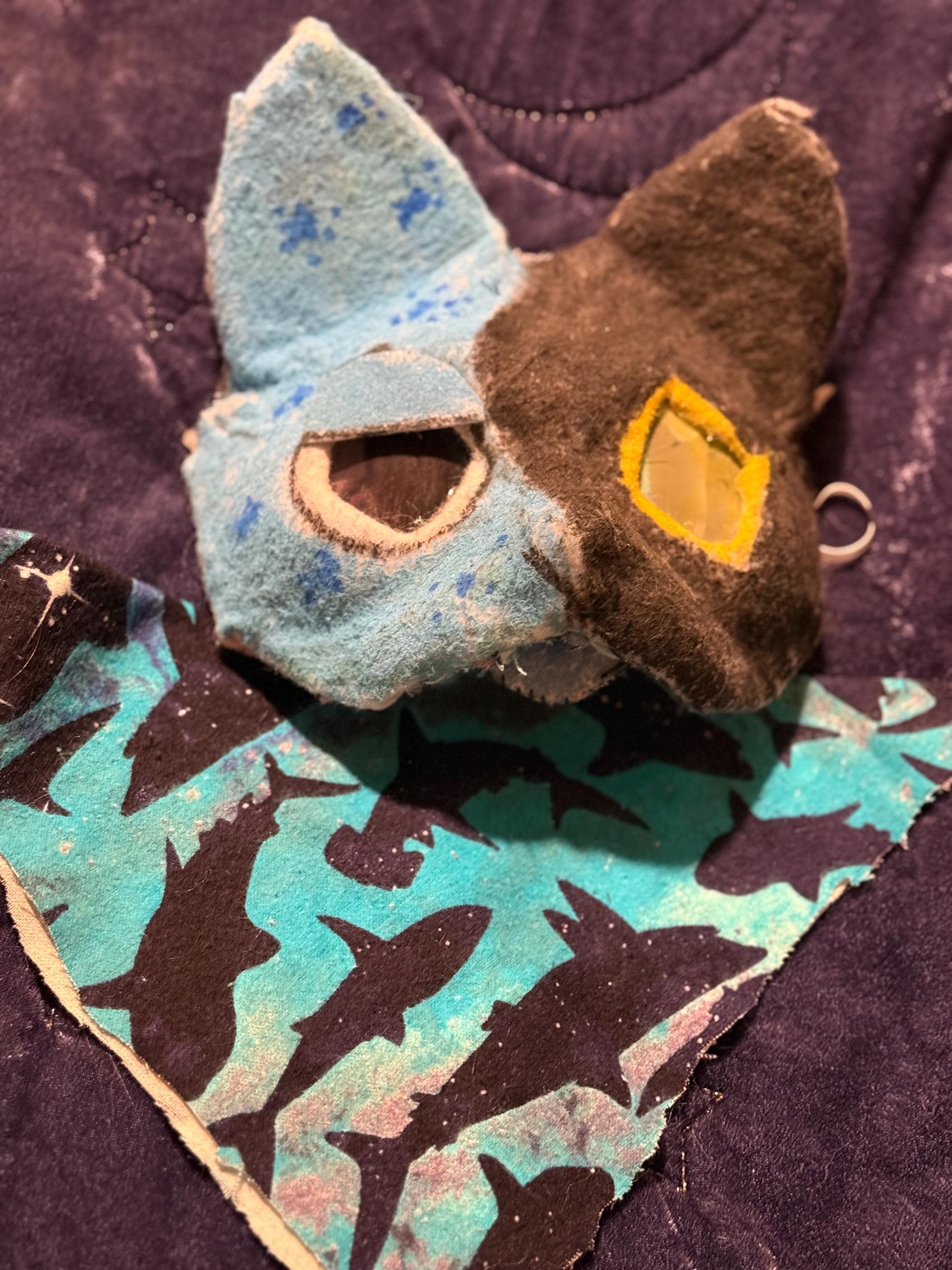 Astro / Dandy's World - Handmade Therian Mask / Cat Mask - Etsy