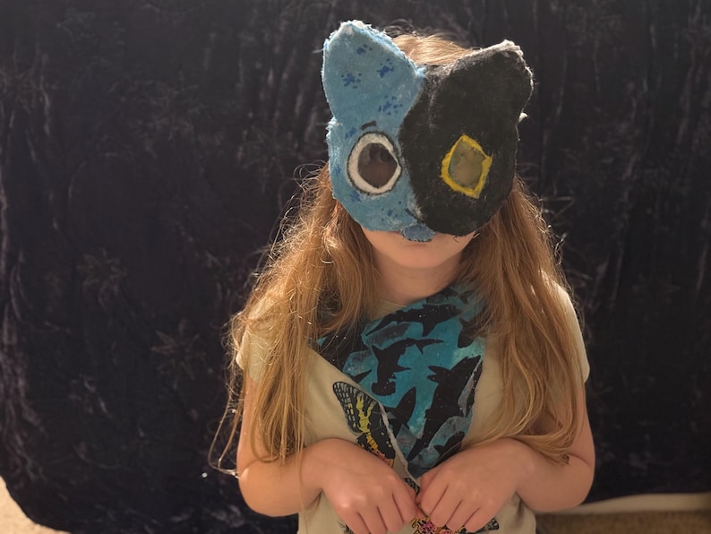 Astro / Dandy's World - Handmade Therian Mask / Cat Mask - Etsy