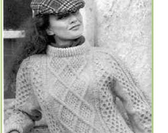 Knitting Patterns for Men & Women: Irish Fisherman Sweaters PDF ...