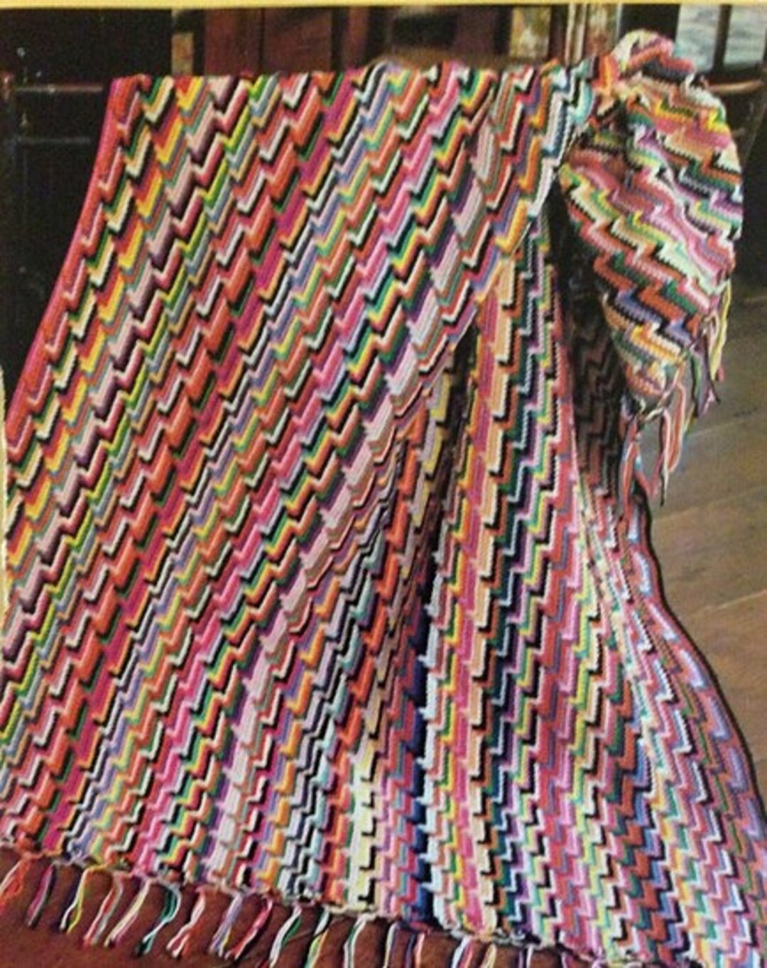 Instant PDF Download Navajo Afghan Steps of the Heart Warm and Textured ...