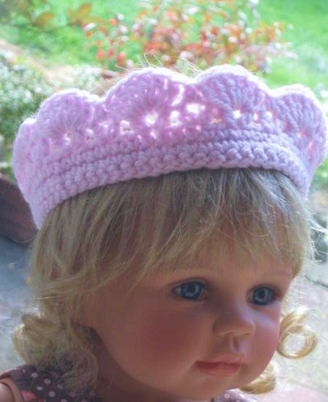 CROWN CROCHET Pattern - My Little Princess Crown - Pink and Girly Baby ...