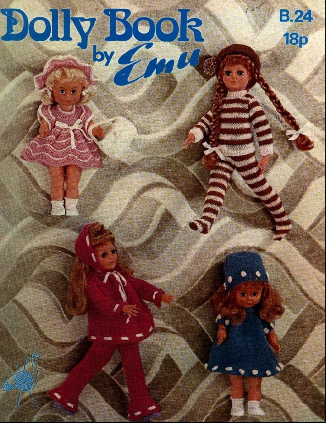 Doll Knitting Pattern - DOLLY BOOK Patterns for Baby Dolls, Teen Dolls ...