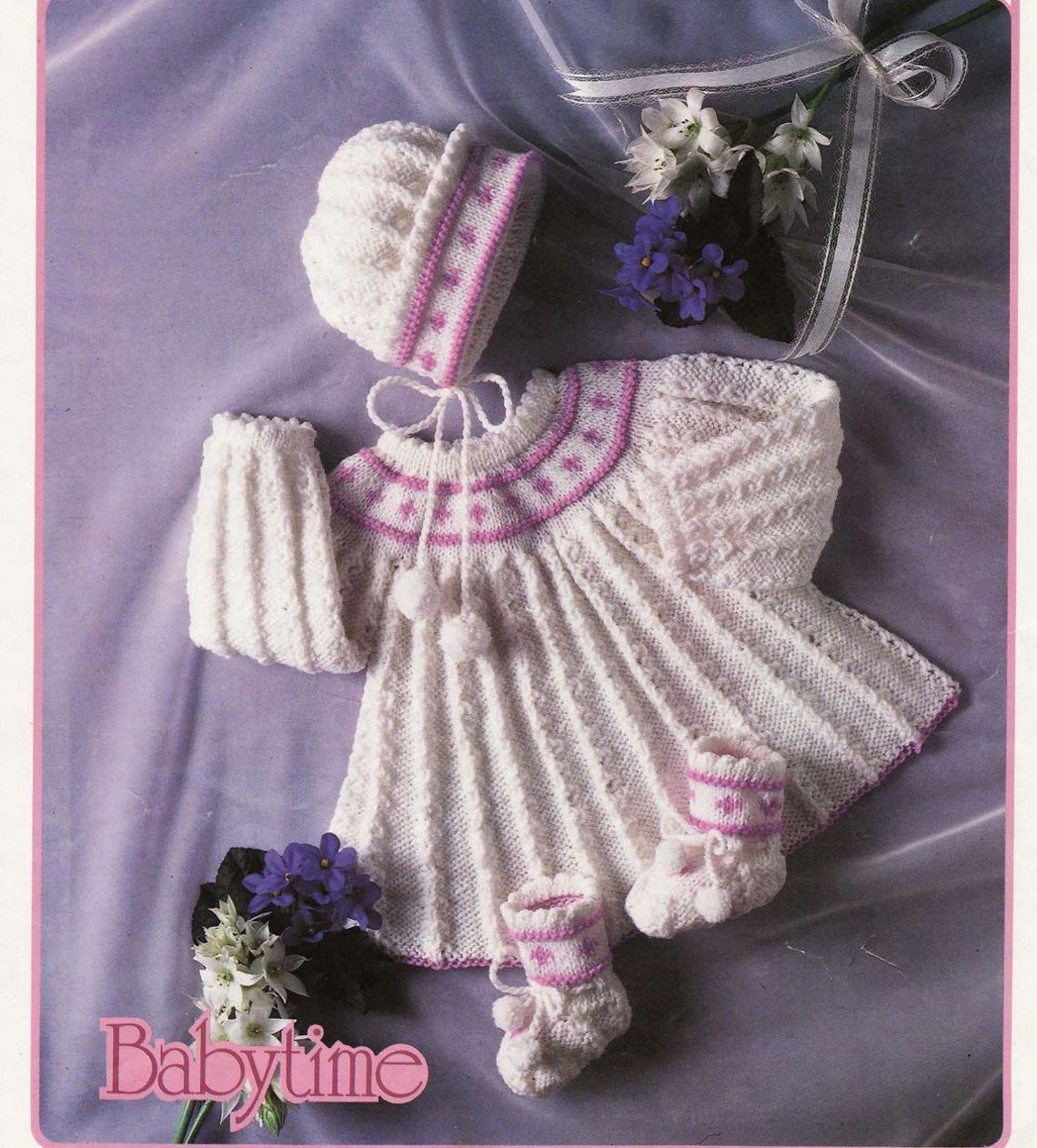 Instant Download BABY KNITTING Pattern Angel Top/dress - Etsy
