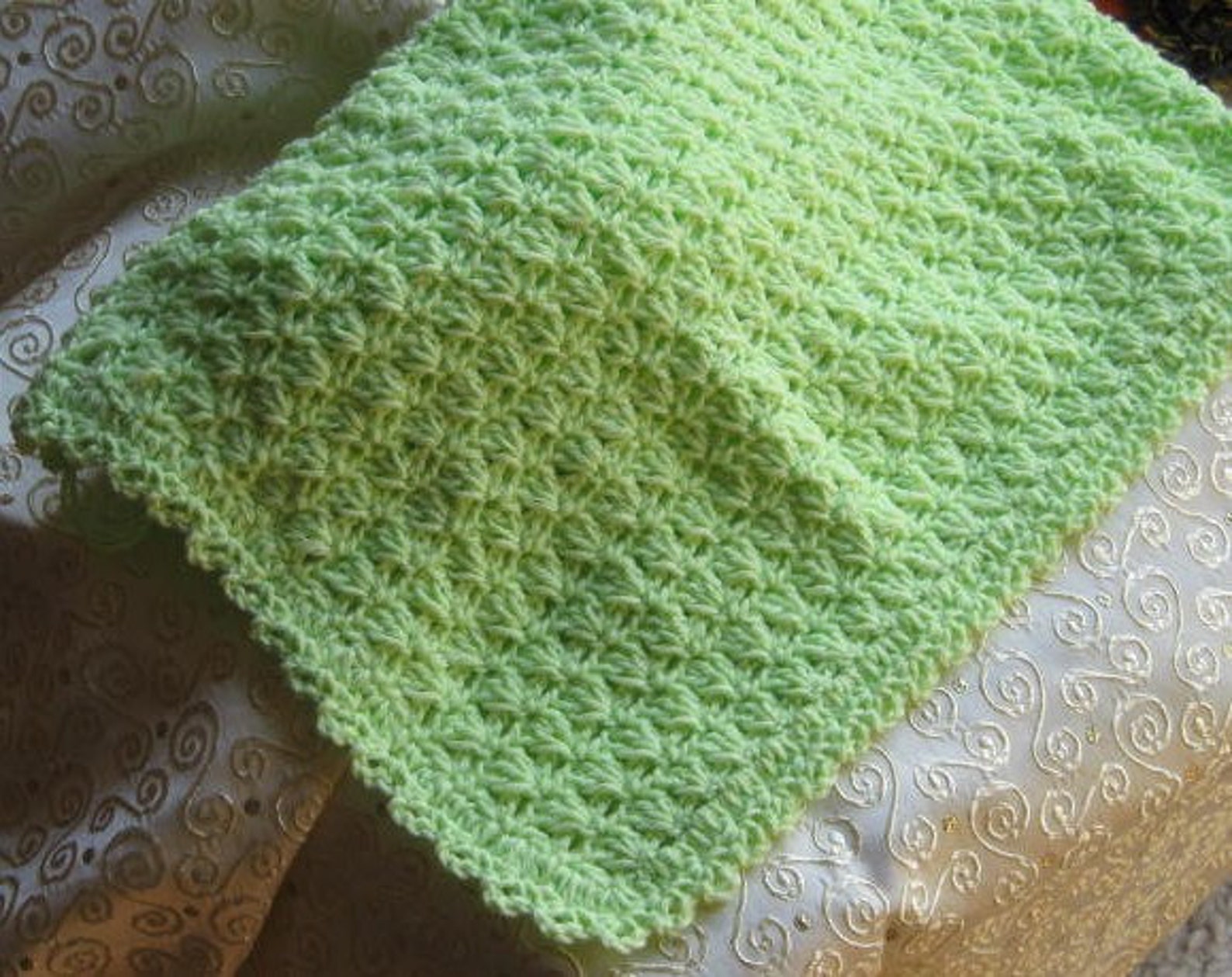 CROCHET PATTERN PDF Stroller Pram Cot Crib Blanket Afghan Easy to ...