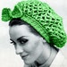 SALE Vintage Crochet PATTERN Slouch SNOOD Hat With Bow - Etsy