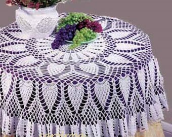 Crochet Table Topper | Etsy