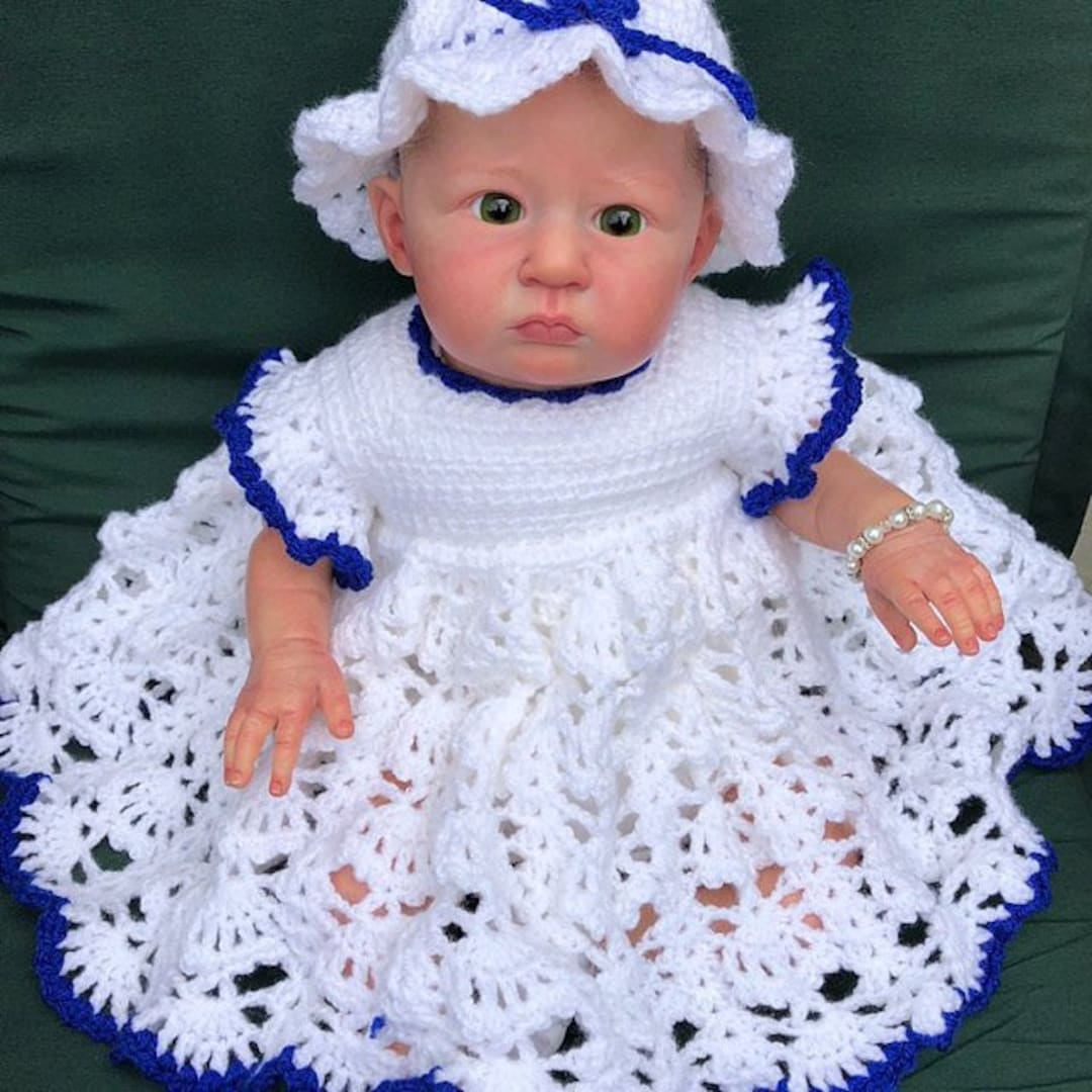 Baby Crochet Pattern - Crochet Summer DRESS to Fit 3 to 6 Months Baby ...