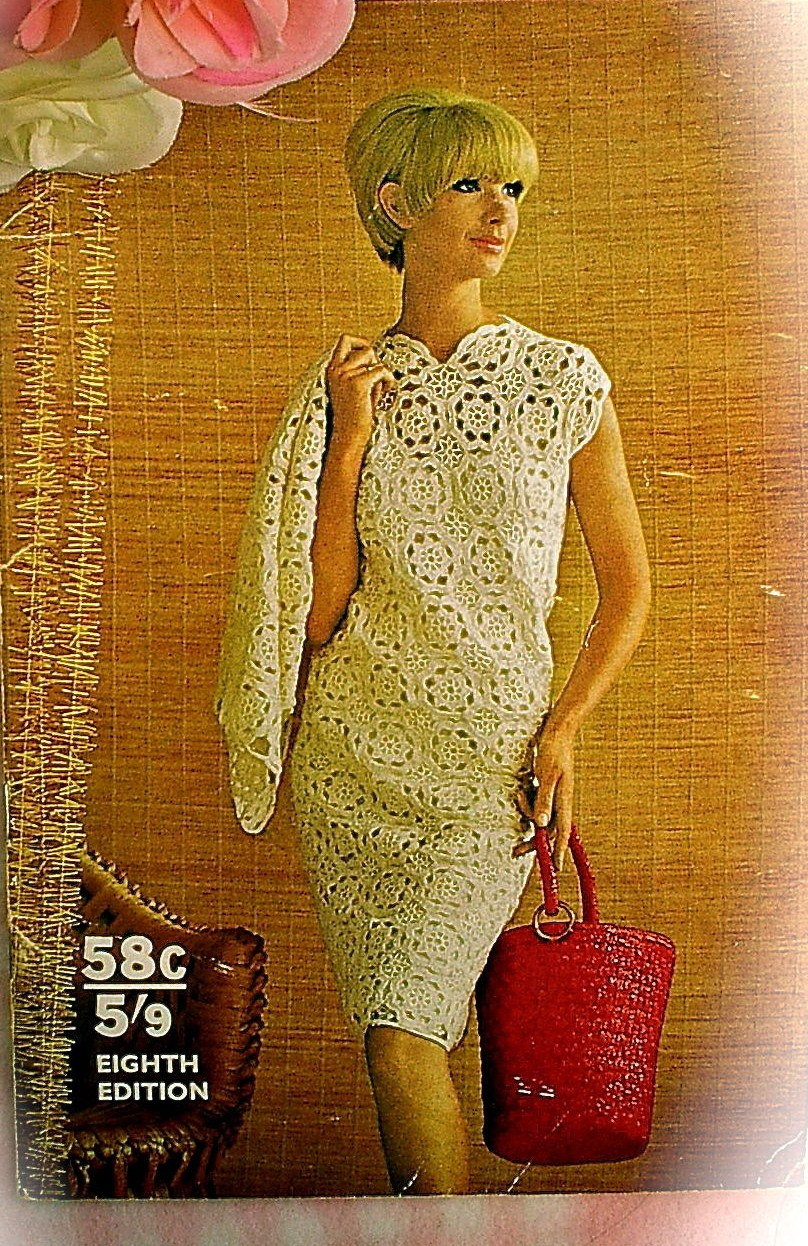 Vintage Crochet Dress Pattern Shift Dress Coat and Jacket | Etsy