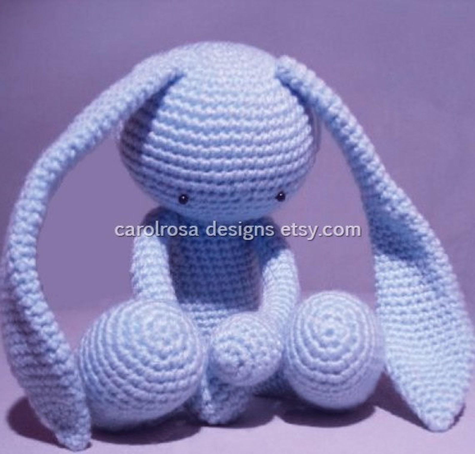 Crochet Pattern - Amigurumi Alien Bunny Rabbit - Cute Bunny Ami Pattern ...