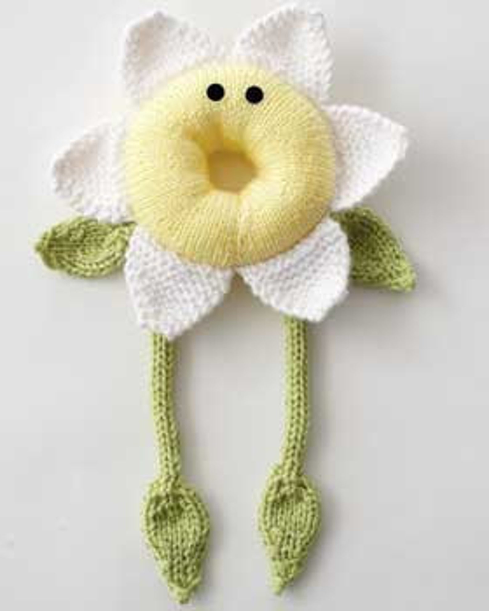 Knitting PATTERN Baby Comforter//toy//rattle Daisy - Etsy