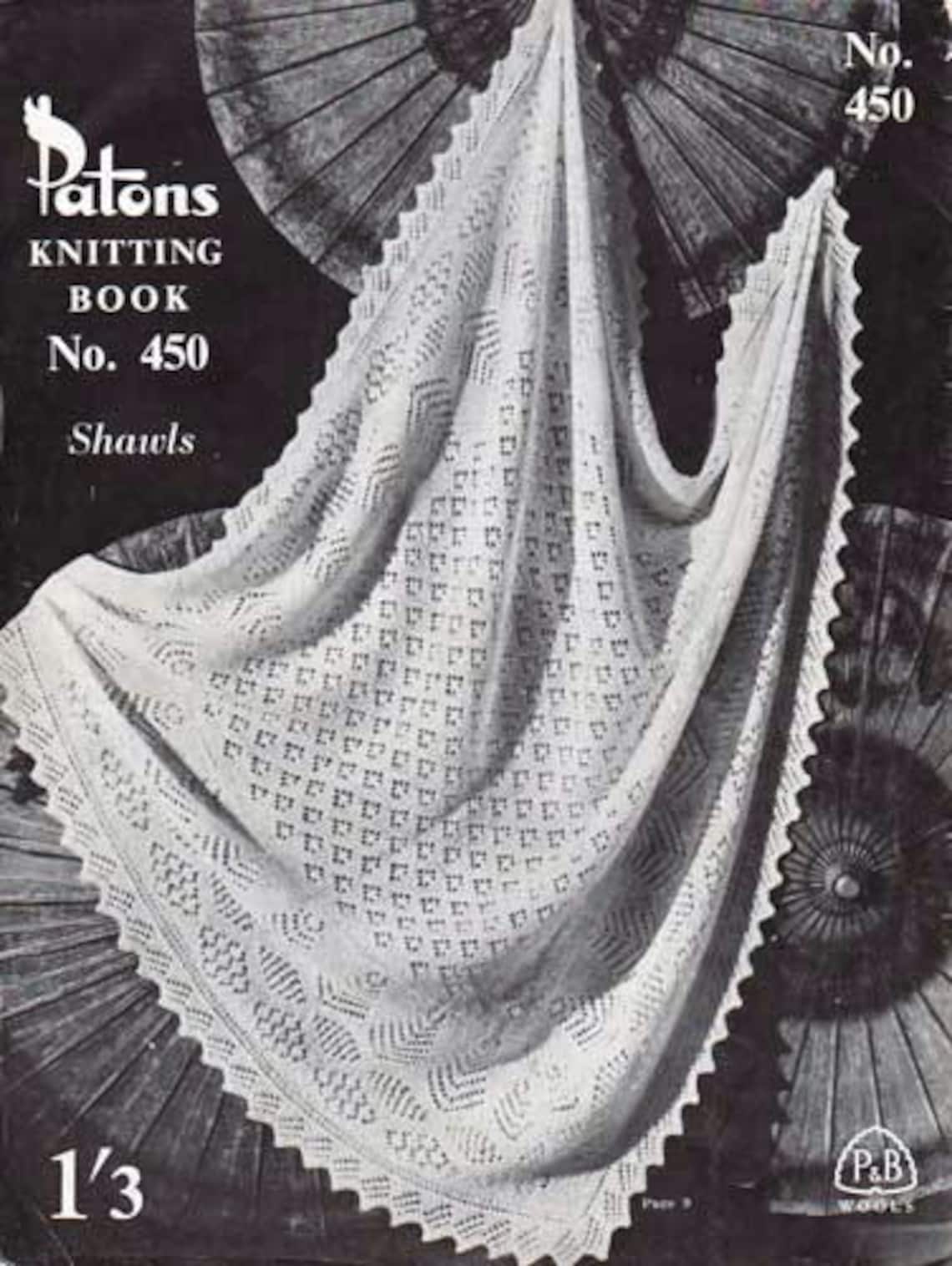 Download Knitting Pattern Shawl 2 Ply or 3 Ply | Etsy