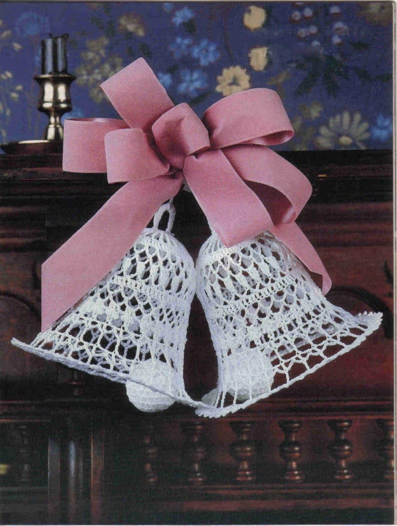 Vintage Crochet Pattern Lace Bell PDF Instant Digital - Etsy