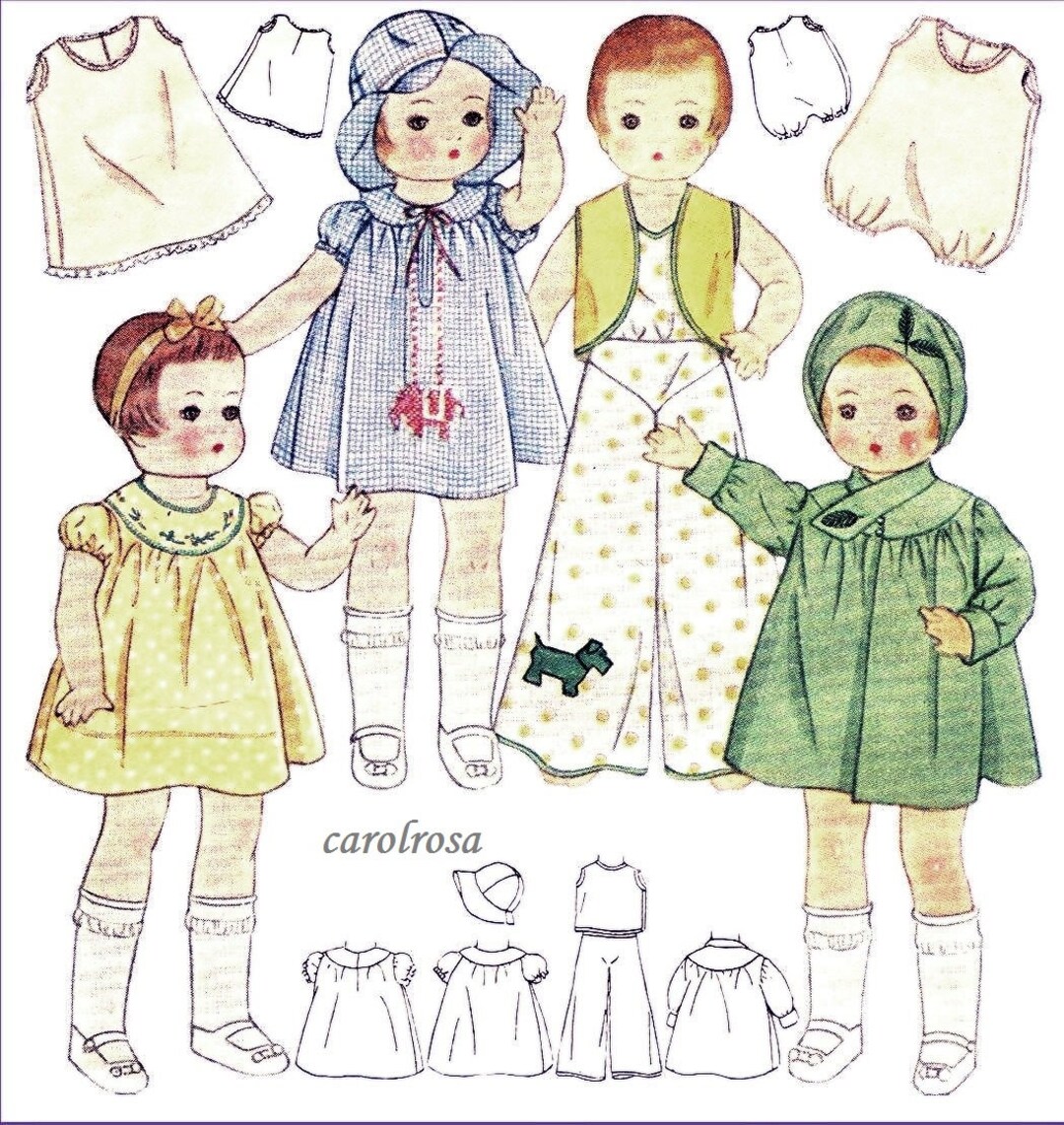 Instant PDF Digital Download Vintage Sewing Pattern to Make a Super ...