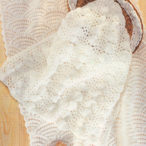 Knitting Pattern Sea Shells and Scallops Blankets/afghans - Etsy