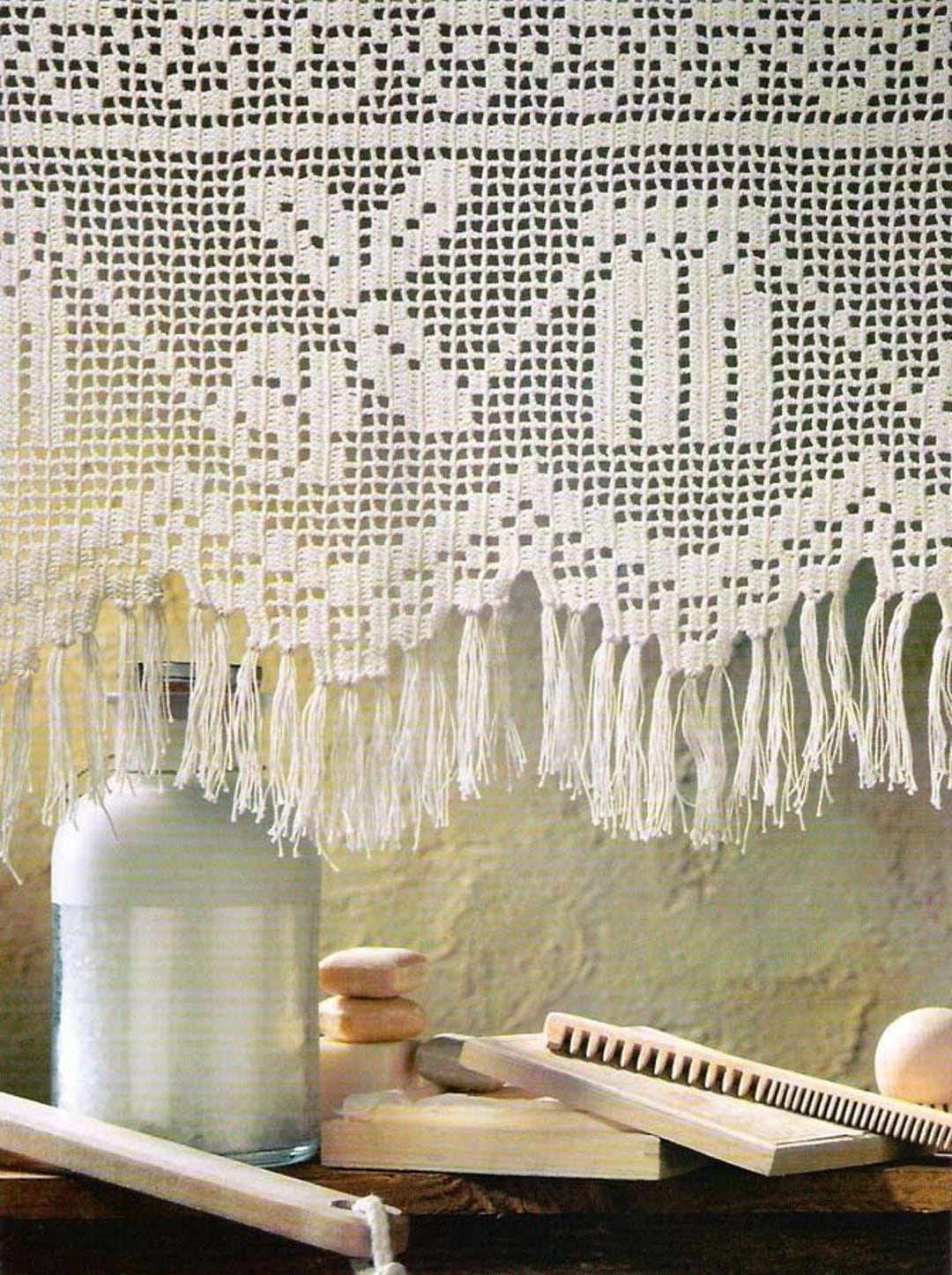 Instant Download PDF - Crochet Pattern Cafe Net/curtain/drapes - Etsy