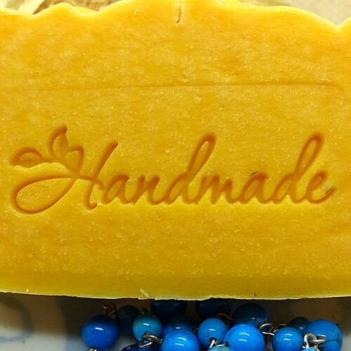 Acrylic Handmade Soap Stamp Handmade Sign Acrylic Mold - Etsy