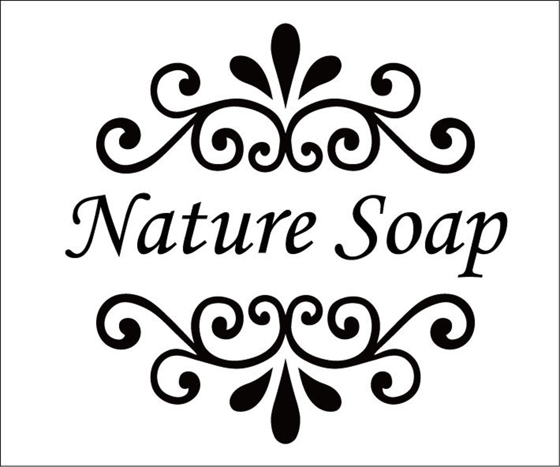 Natural Soap Stamp | Etsy
