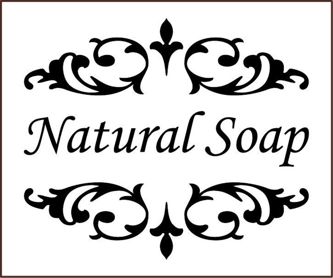Natural Soap Stamp - Etsy
