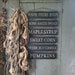 Custom Primitive Aged Farm Stand Menu Wood Sign With Rusty Chain Custom ...