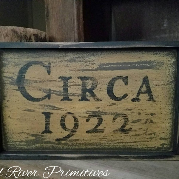 Circa Signs - Etsy
