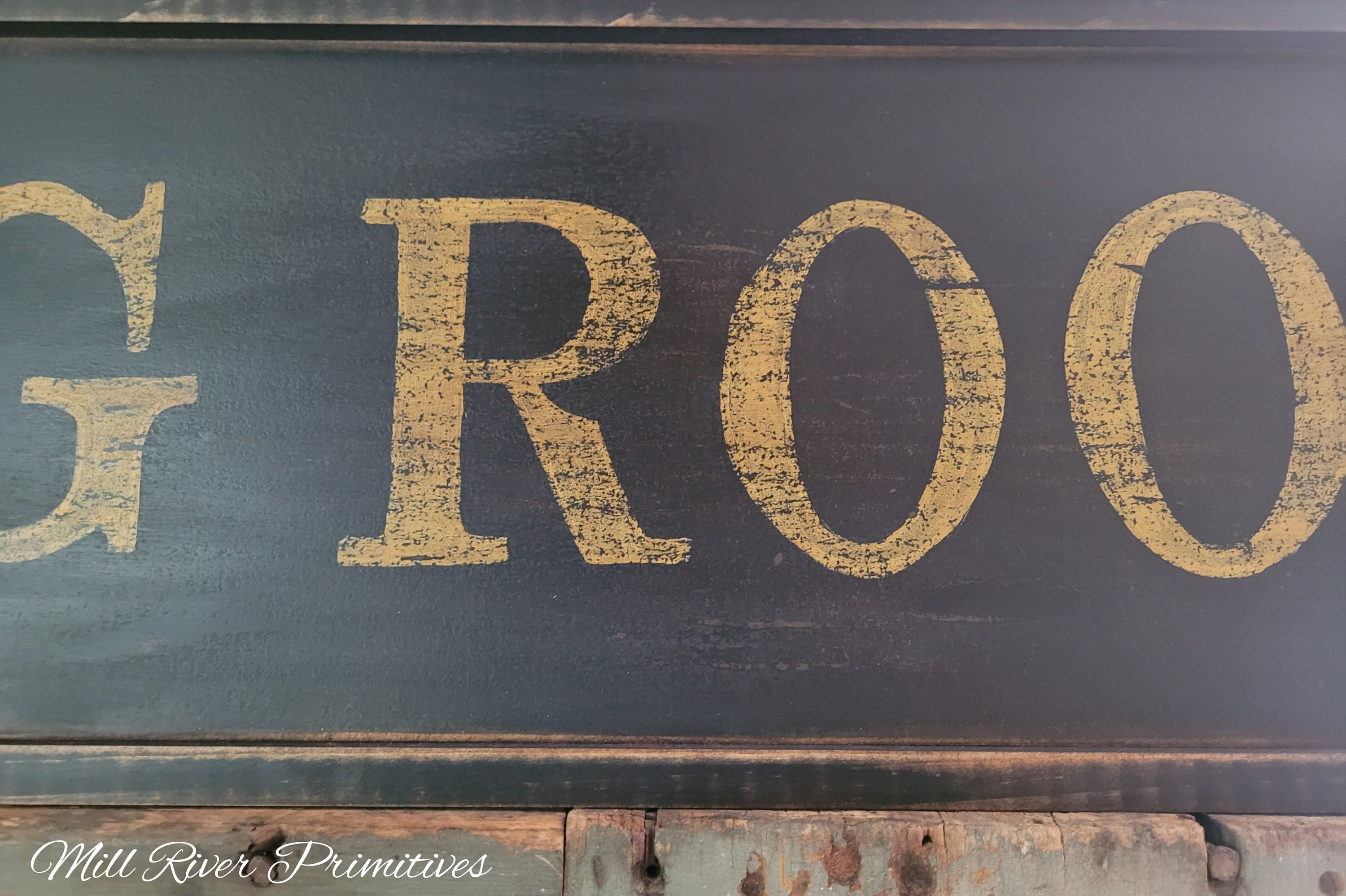 Primitive KEEPING ROOM Wooden Sign Custom Personalized Rustic - Etsy