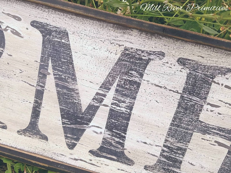 Early Looking Antique Primitive FARMHOUSE Wooden Sign - Etsy