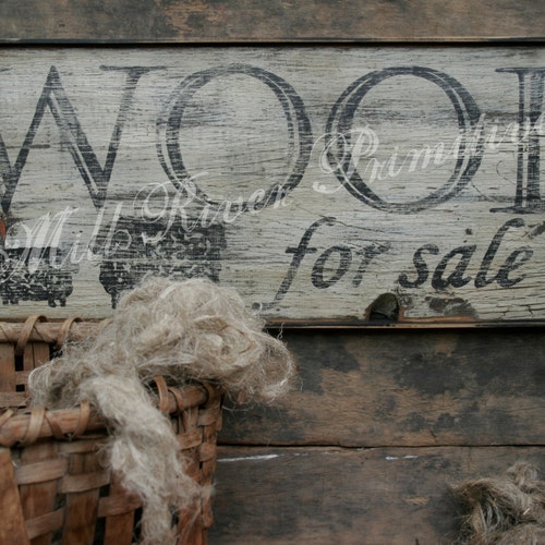 Early Looking Antique Primitive Gathering Room Wood Sign | Etsy