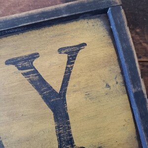 Early Looking Antique Primitive BUTTERY Sign Custom Personalized Rustic ...
