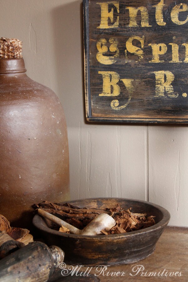 Aged Primitive Early Looking ENTERTAINMENT TAVERN Wood Sign . | Etsy