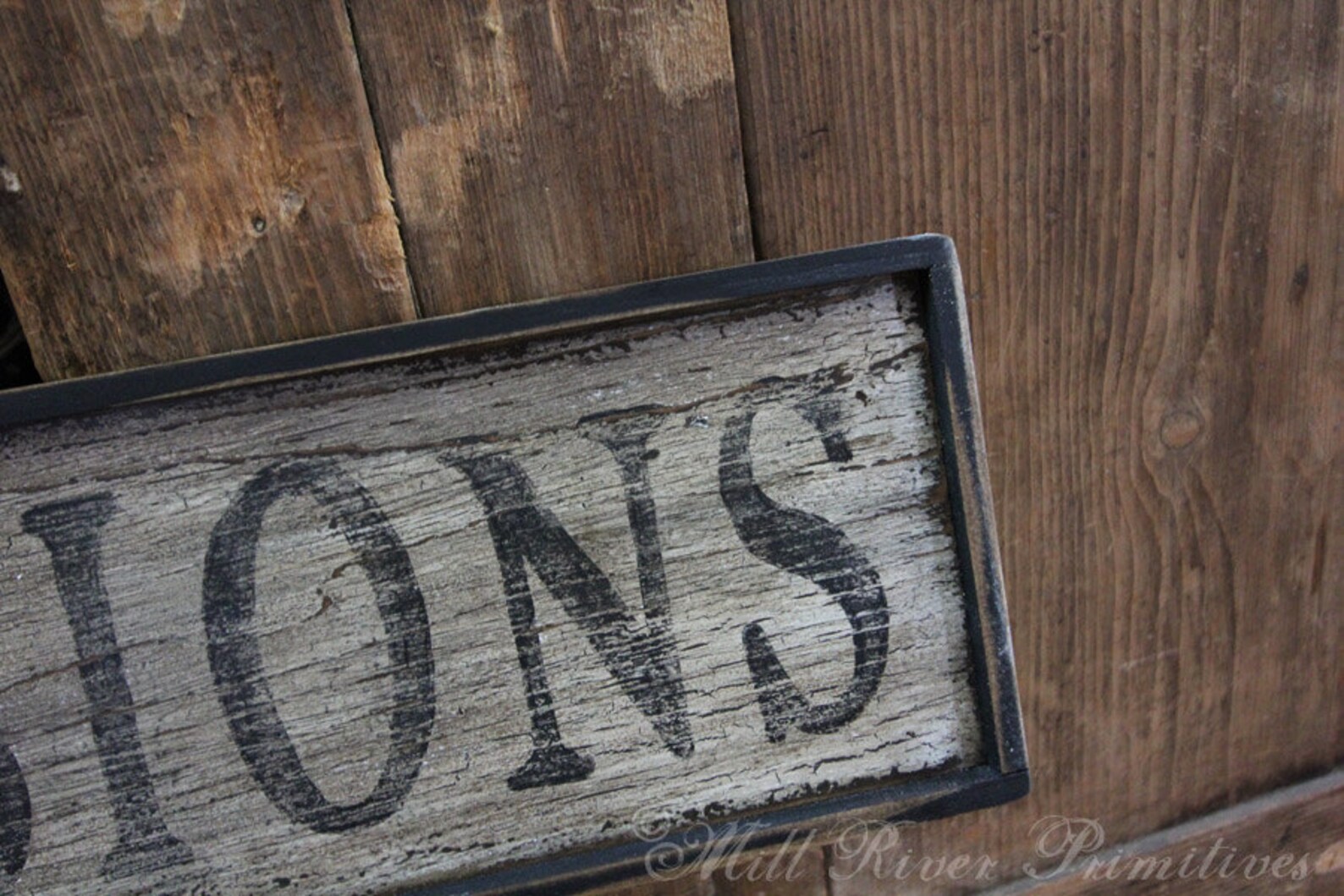 Early Looking Antique Primitive Small PROVISIONS Wooden Sign - Etsy