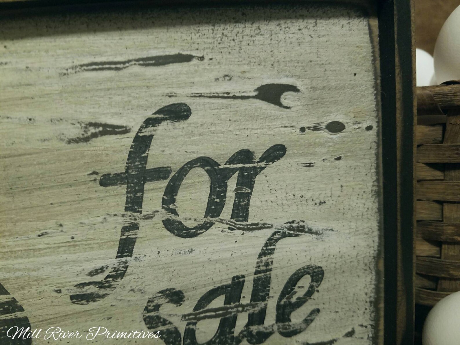Primitive Eggs for Sale Aged Wood Sign Custom Personalized - Etsy