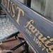 Early Looking Antique Primitive Family Name and Year Wooden Sign Custom ...