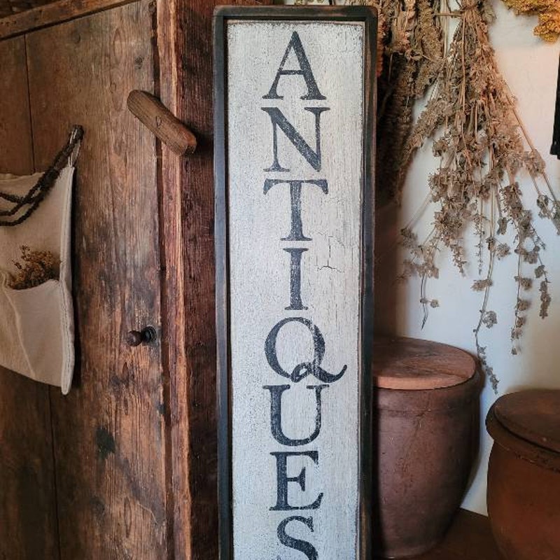 Antiques Sign - Etsy